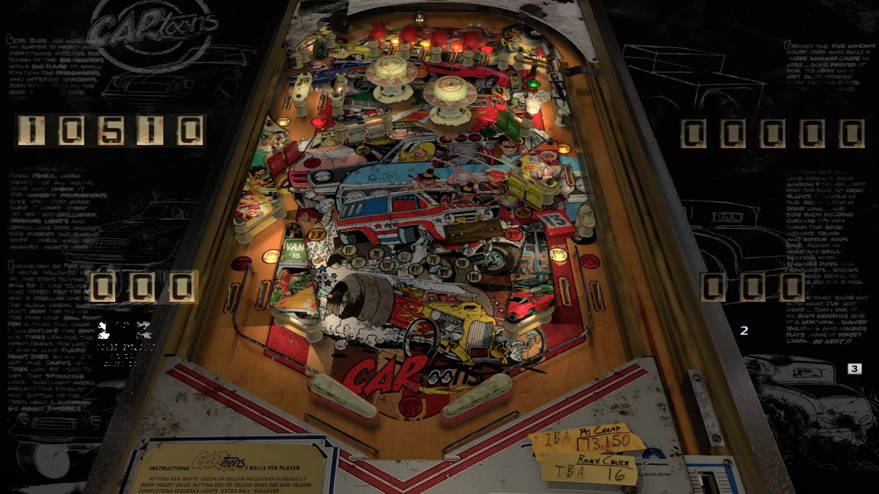 CARtoons Pinball VPX - YouTube