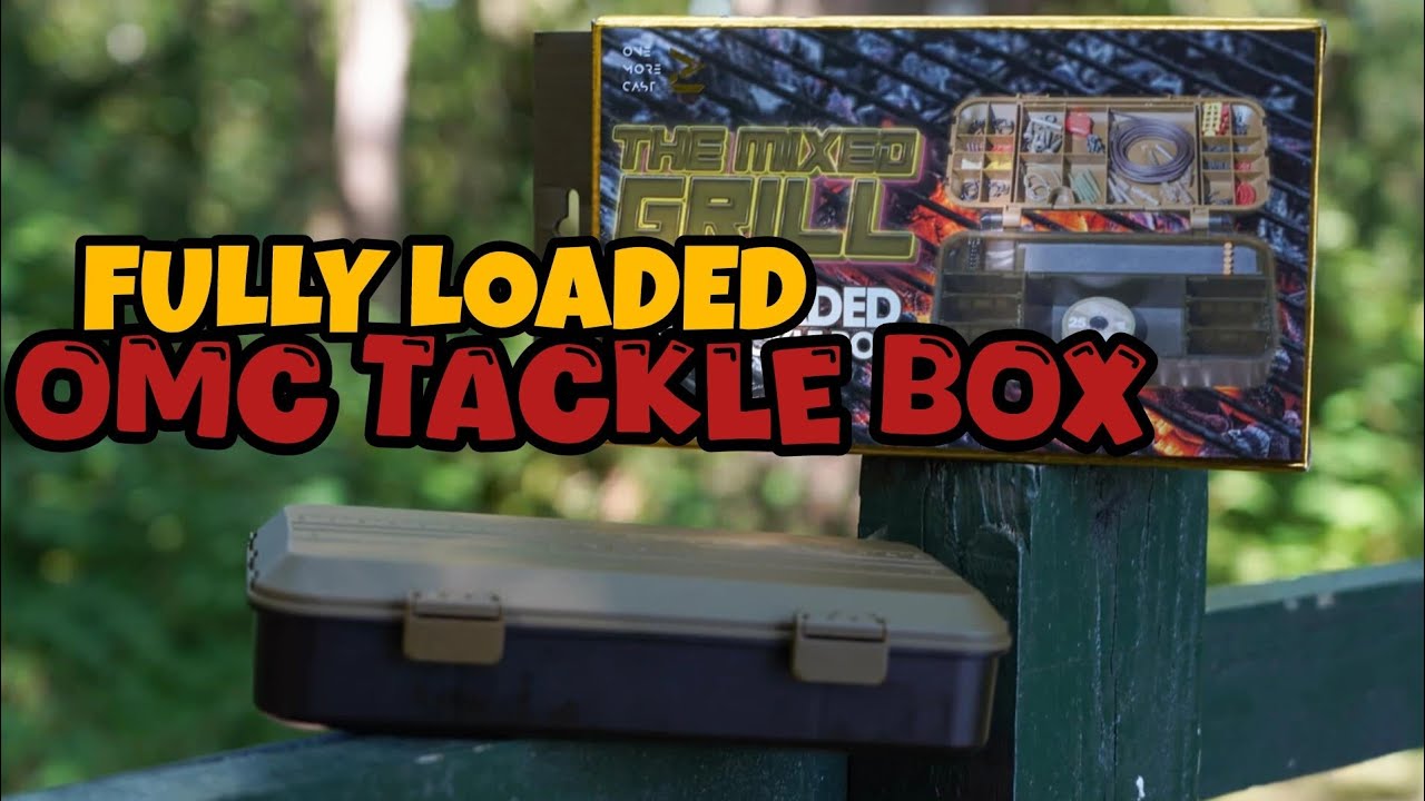 THE MIXED GRILL FULLY LOADED TACKLE BOX FROM OMC REVIEW - YouTube