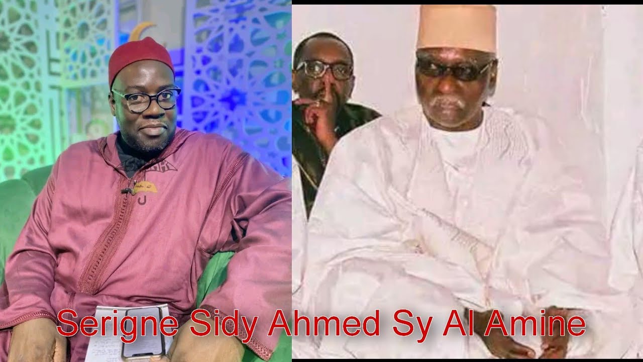 SERIGNE SIDY AHMED SY AL AMINE : Discours Ramadaniya - YouTube
