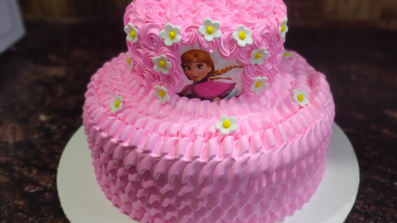 beautiful girlscake design how to beautiful girls cake design #cakeart ...