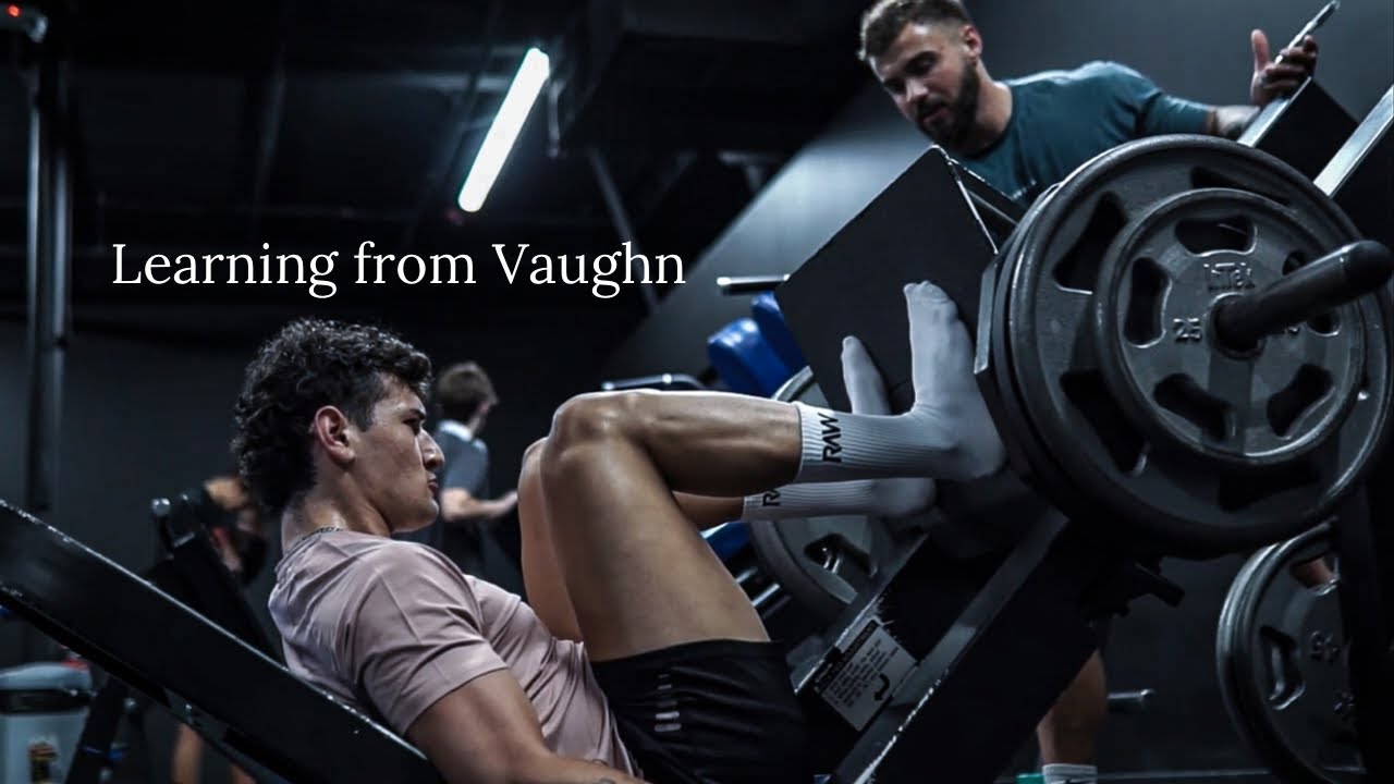 craziest leg workout of my life with vaughn walker - YouTube