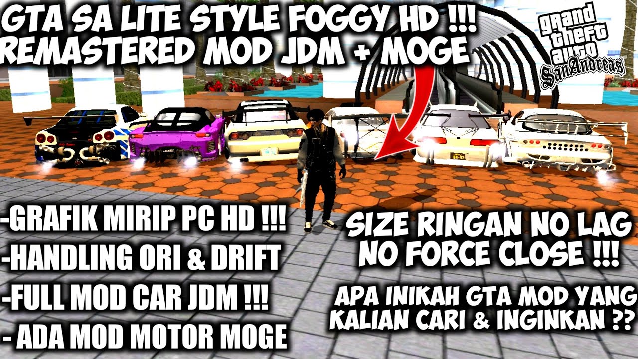 GTA X FIVEM MOD STYLE FOGGY HDR V2 !! || GRAPHICS REMASTERED MOD JDM ...