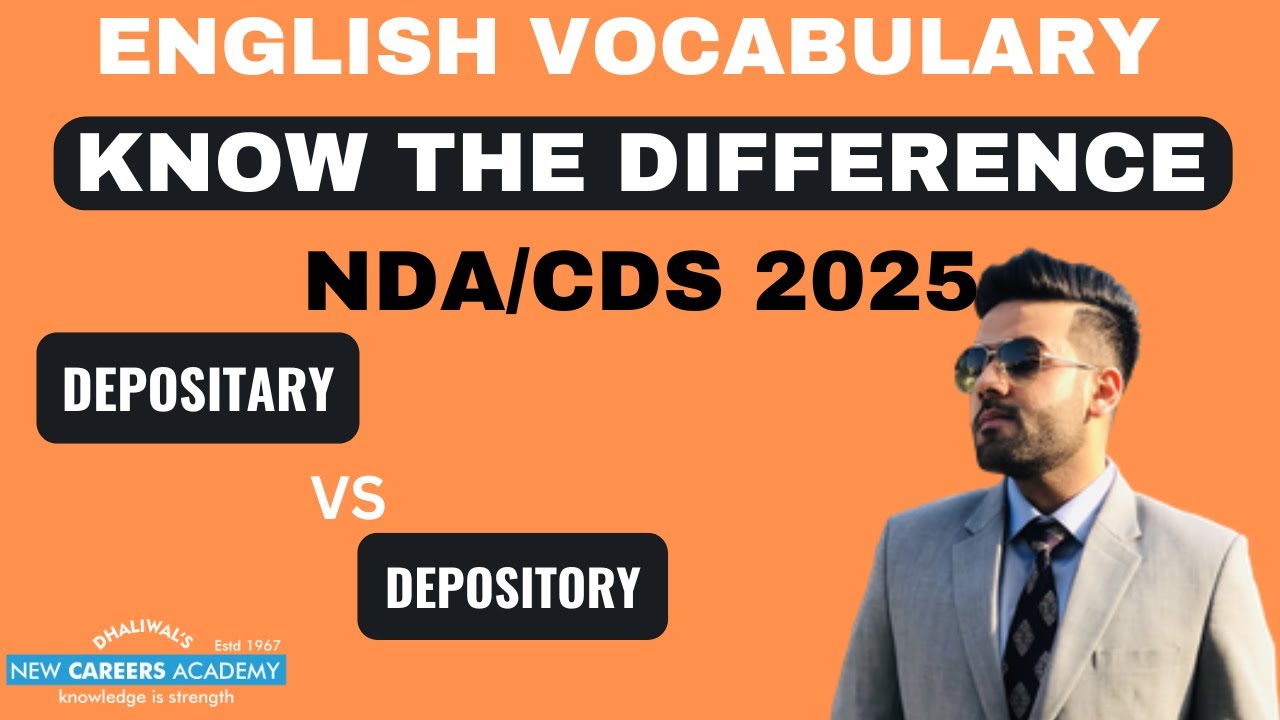 Explained : Depositary vs Depository | Know The Difference |New Careers ...