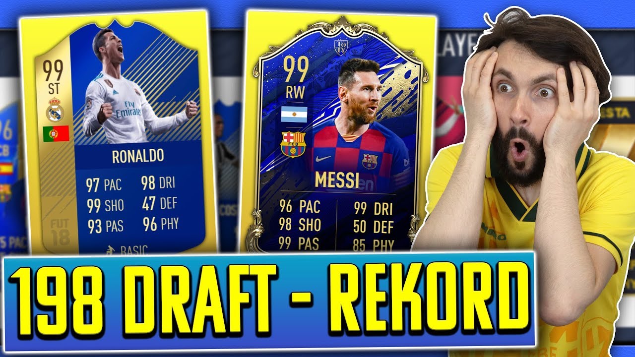 NAPRAVIO SAM 198 DRAFT!!! FIFA Challenge *BEZ IKONA* - YouTube