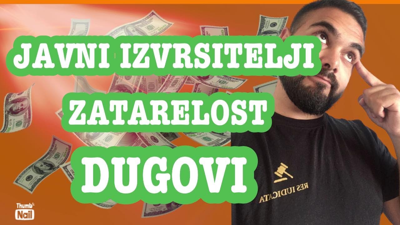 KAKO SE SPASITI DUGOVA I JAVNIH IZVRSITELJA *zastarelost potrazivanja* - YouTube
