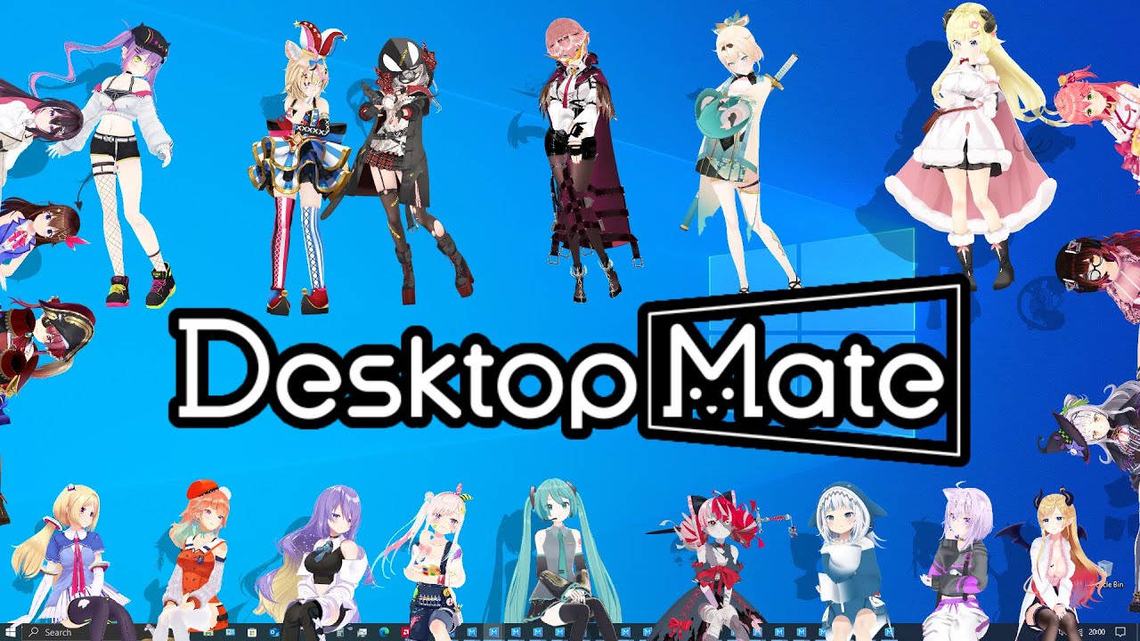 Desktop Mate Hololive Mod - YouTube