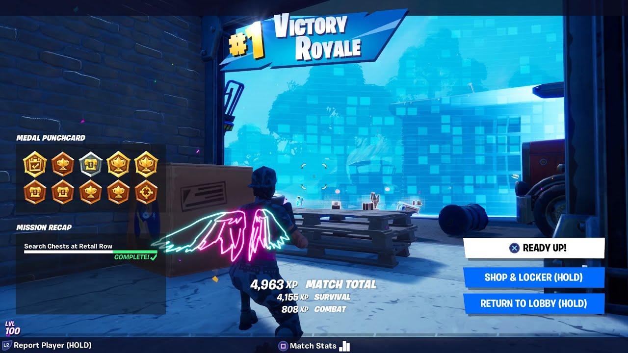 NKBJ's first Fortnite PS4 solo win - YouTube