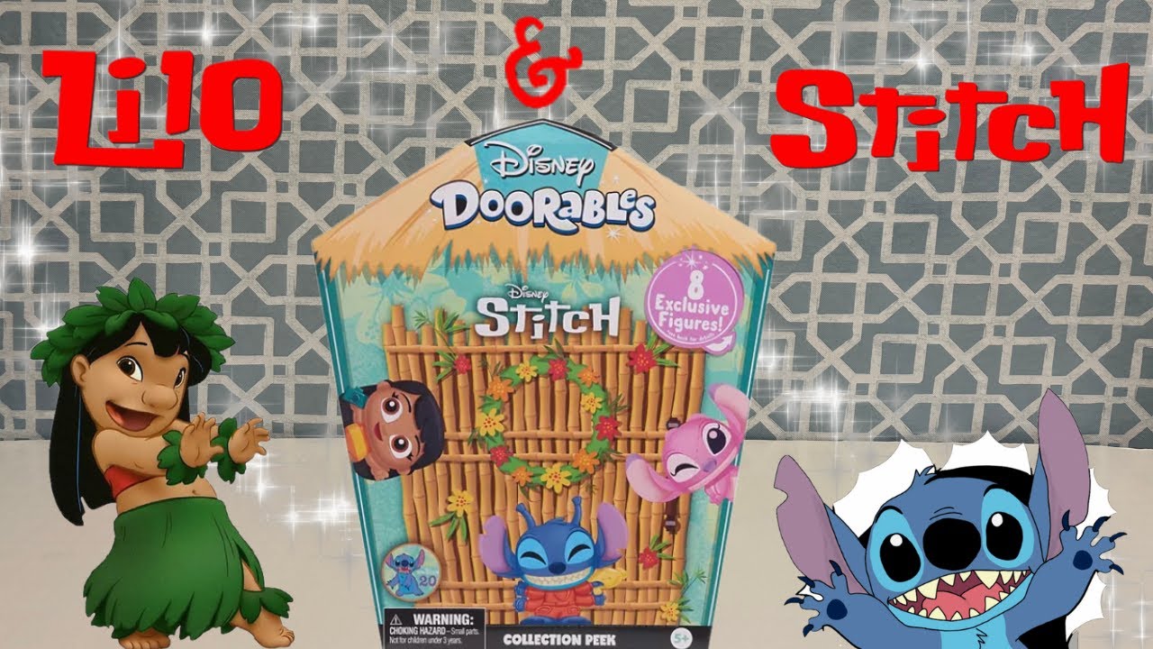 DISNEY DOORABLES STITCH COLLECTION PEEK UNBOXING!! - YouTube