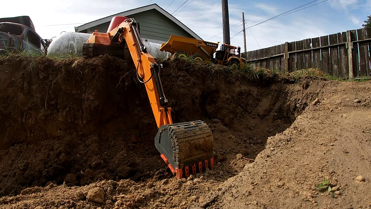 Digging The High Wall Pt 1 - YouTube