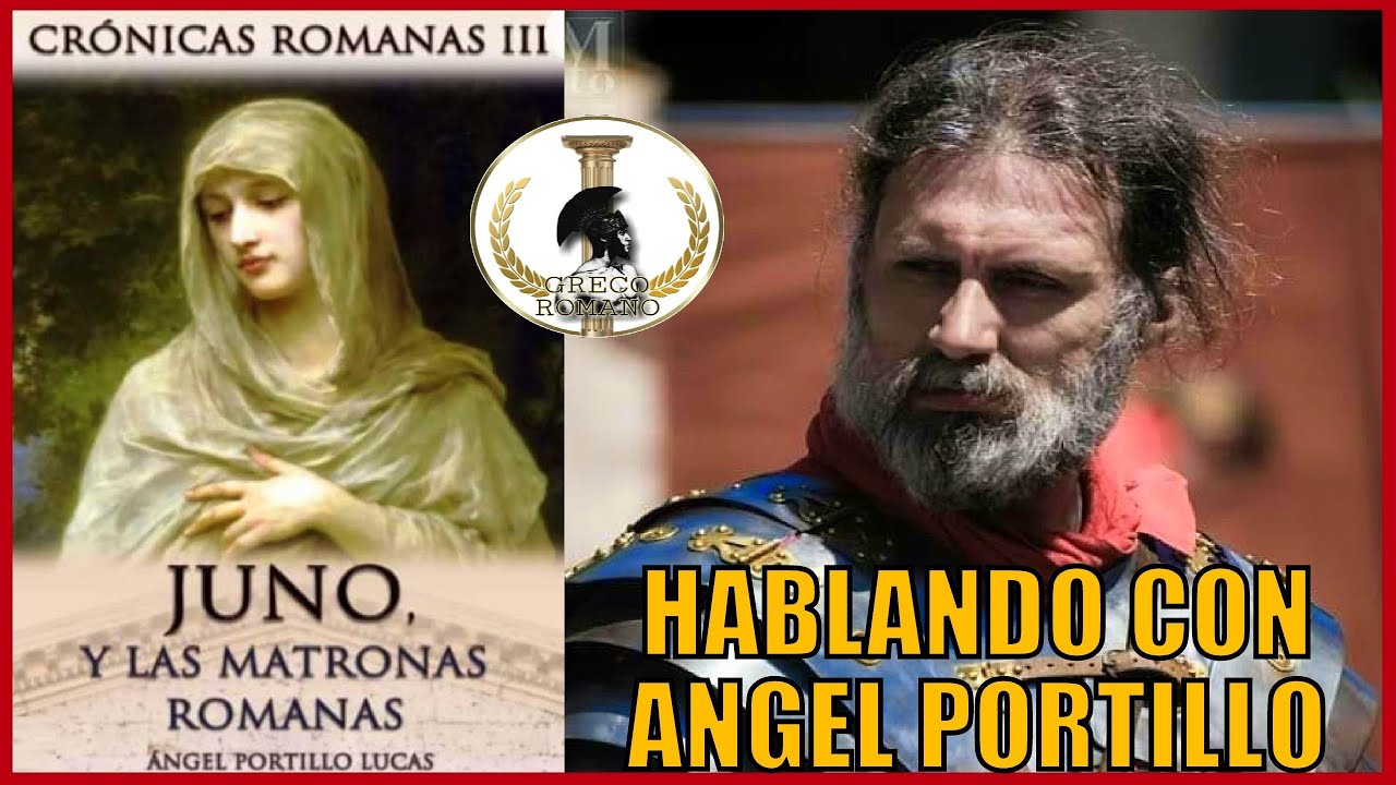 Hablando con Angel Portillo Lucas sobre la MUJER EN ROMA ANTIGUA 🔴 ...