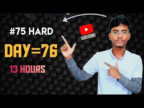 Day 76 of 75 hard + IIT-JEE hard challenge | 75 days hard challenge | Kaushal Yadav - YouTube