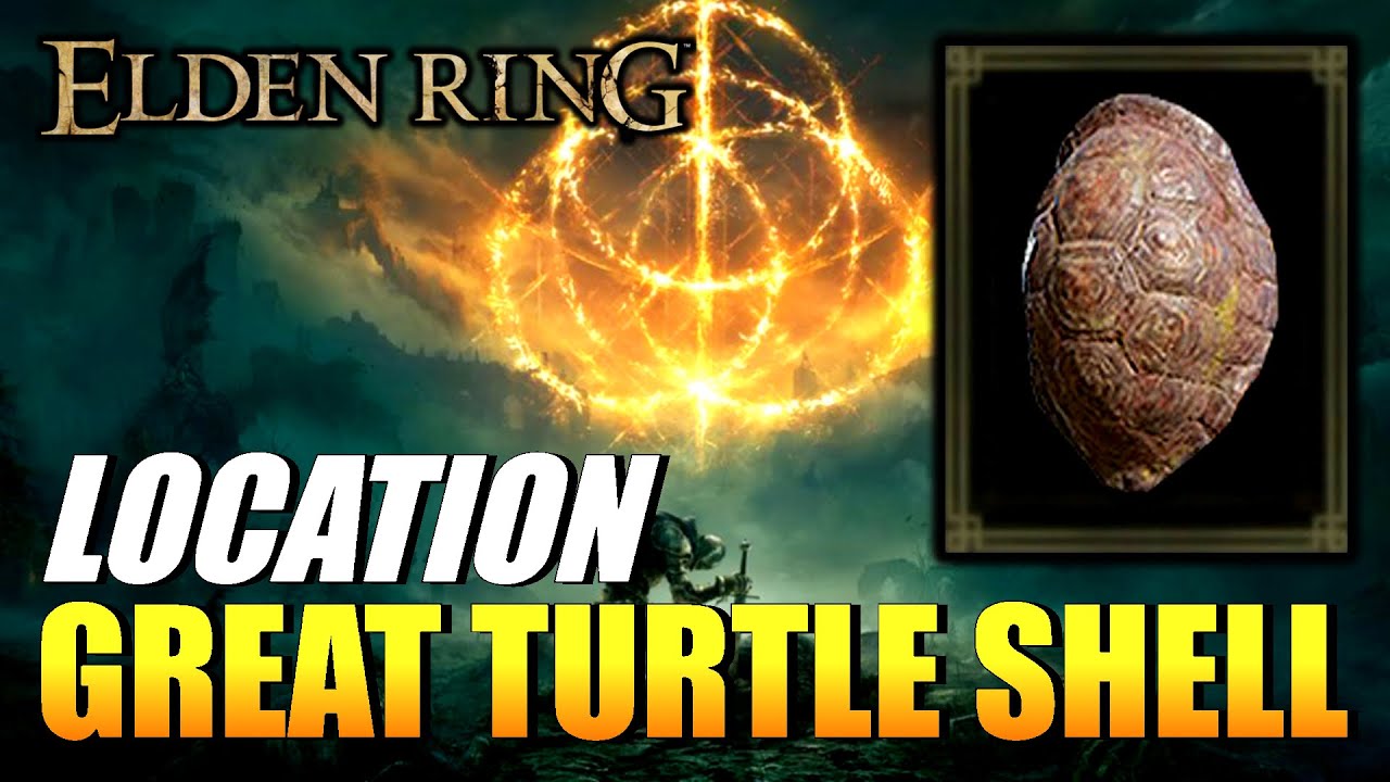 Elden Ring - Great Turtle Shell Location (Medium Shield) - YouTube