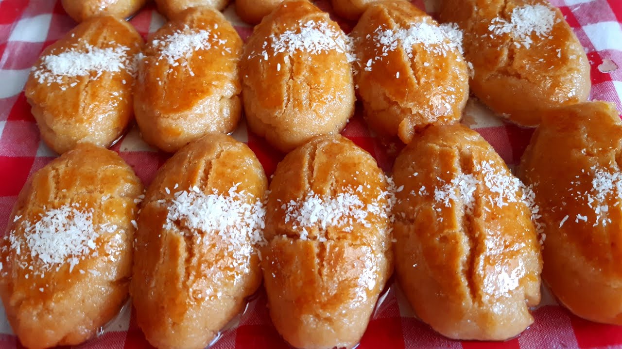 Moist Semolina Cookies - Turkish Shekerpare Dessert Recipe - Easy ...