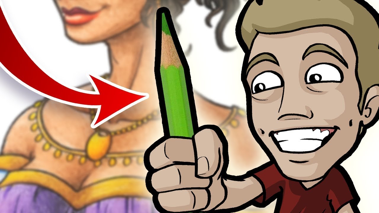 How To COLOR With PENCILS Like A PRO YouTube