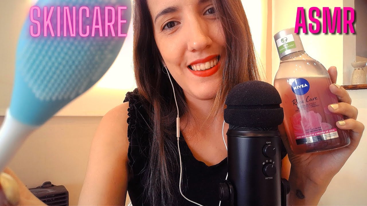 ASMR en español - SKINCARE - Tratamiento Facial en Soft Spoken - Stefania Asmr - YouTube