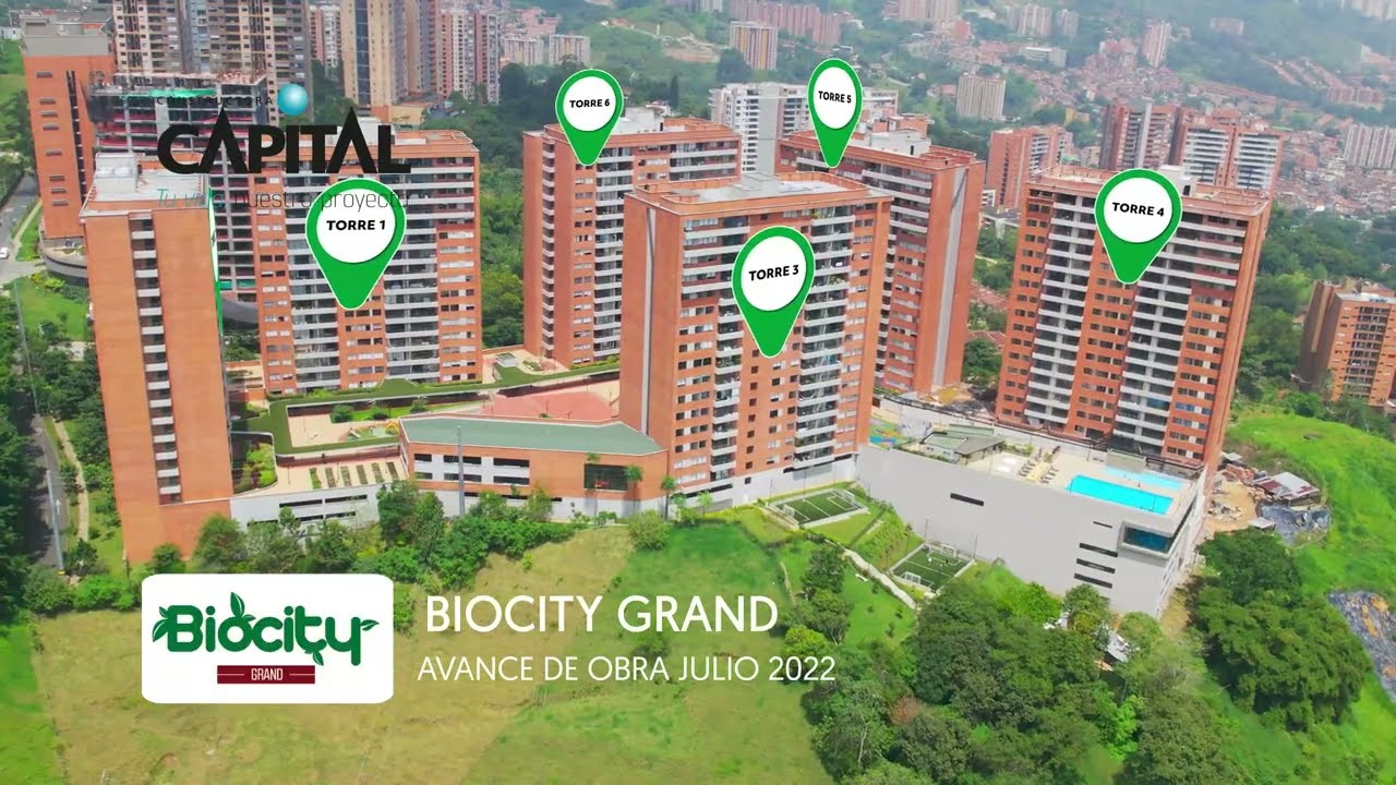 Biocity Grand | Avance de Obra | Julio 2022 - YouTube