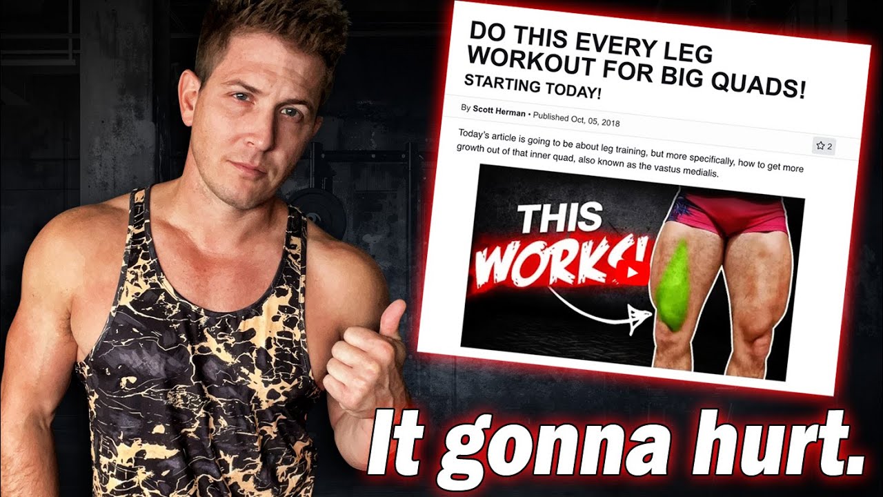 How To Grow Your Quads FAST || DO THIS! - YouTube