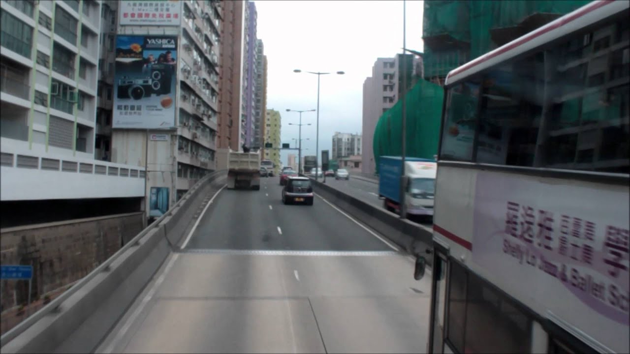 九巴 KMB K 3AV129 GX6723@215X 香港理工大學→九龍灣國際展貿中心 - YouTube