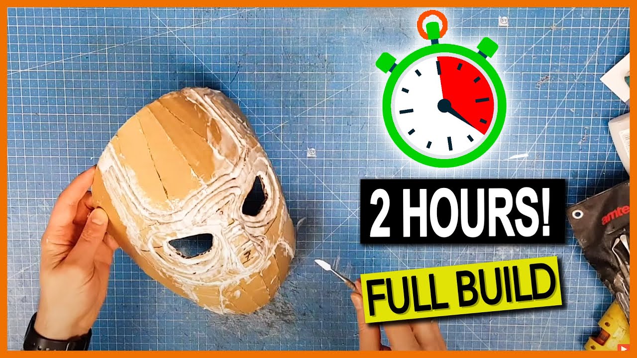 Jason Mask, time lapse START TO FINISH - YouTube