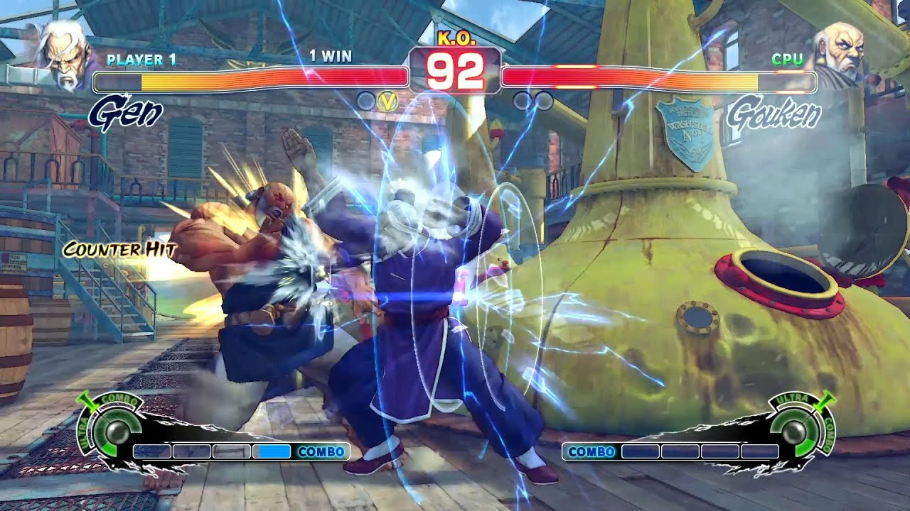 Ultra Street Fighter IV Gen VS Gouken - YouTube