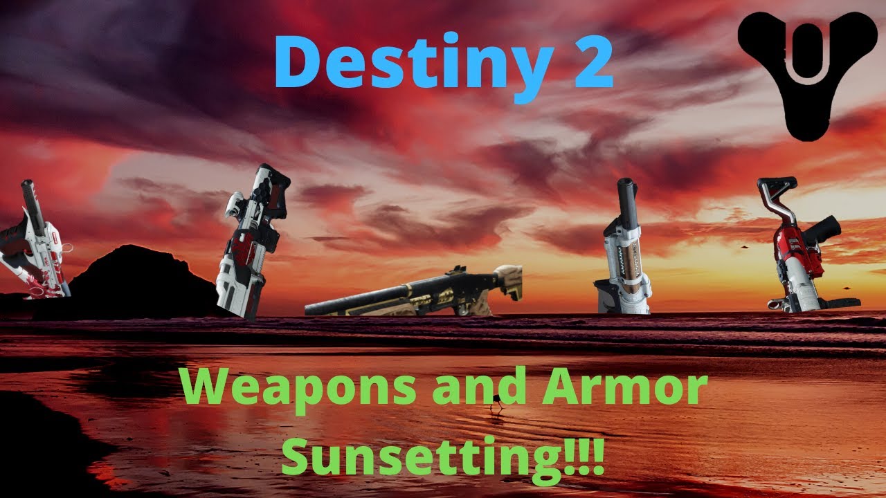 D2 Massive Changes Sunsetting Legendary Weapons and Armor!!! - YouTube