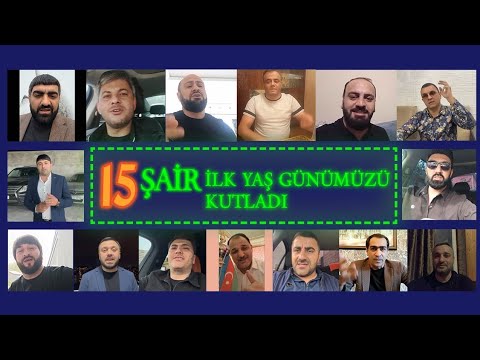 15 Meyxana Şairinden 1 Yaş Özel Video! | Kanalımızın İlk Yılına Özel Performans