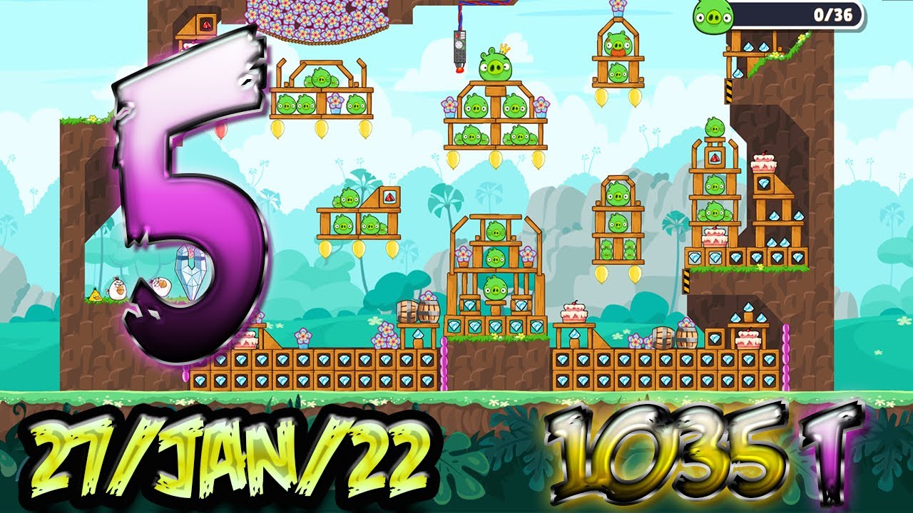 Angry Birds Friends Level 5 Tournament 1035 Highscore POWER-UP ...