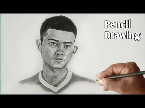 Yashasvi Jaiswal Pencil Sketch Tutorial - YouTube