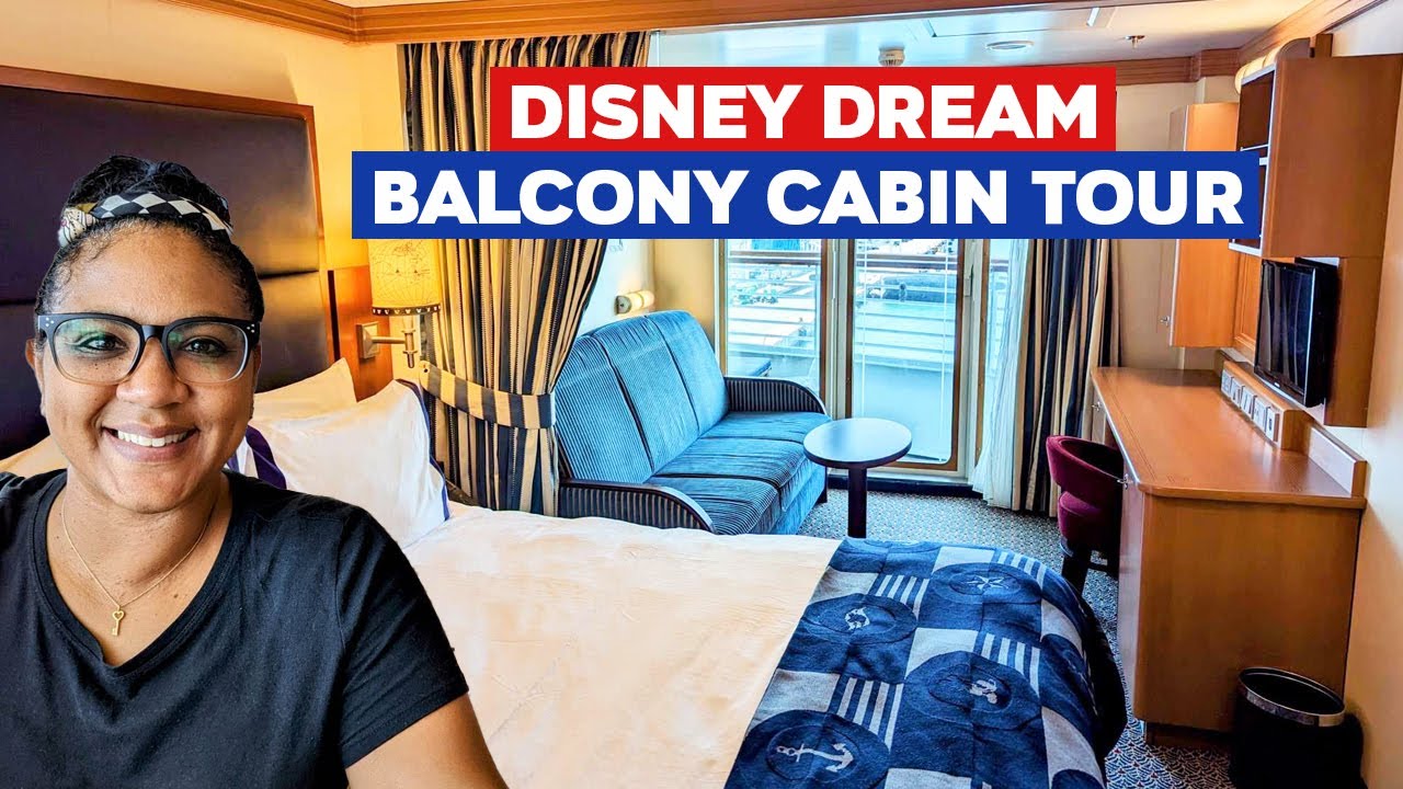 Disney Dream Balcony Cabin Tour - YouTube