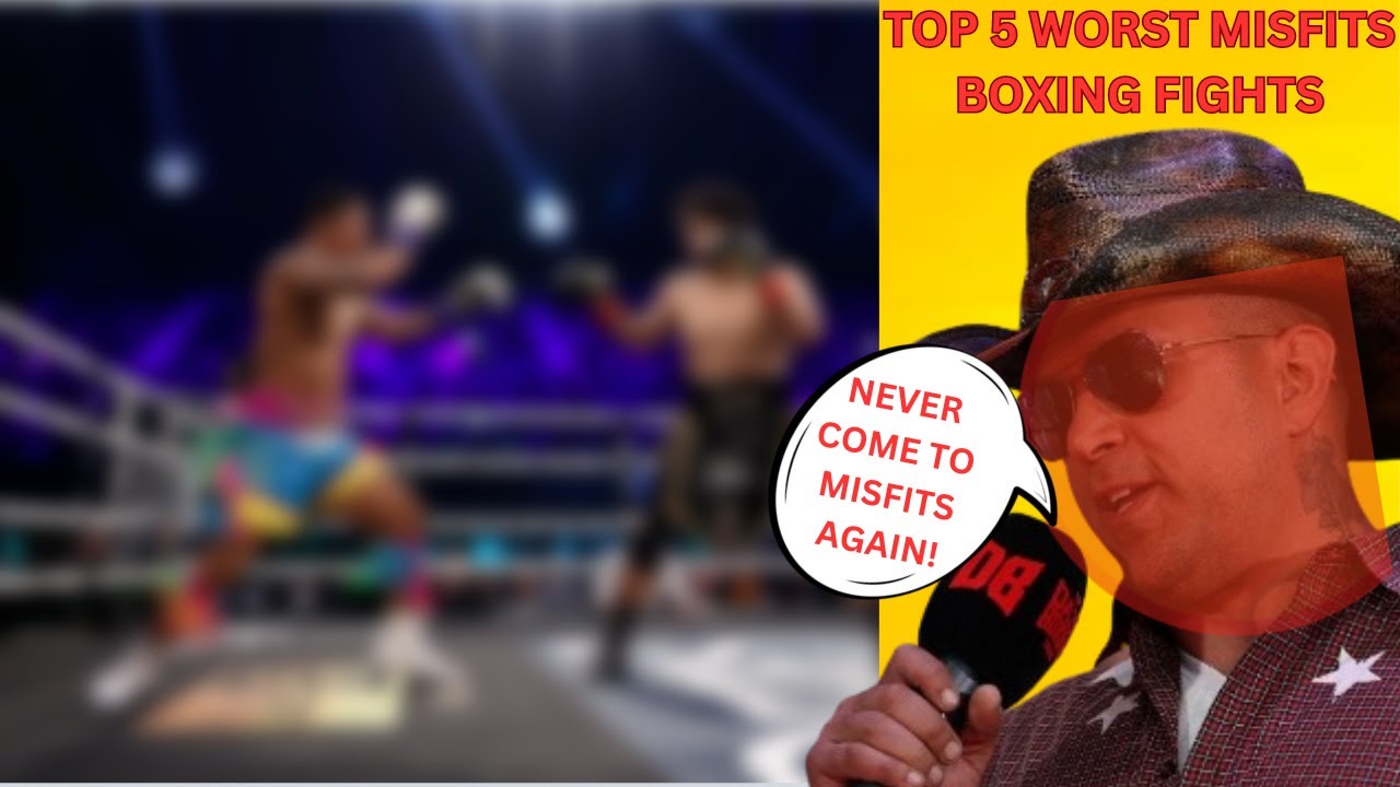 Top 5 Worst Misfits Boxing Fights - YouTube