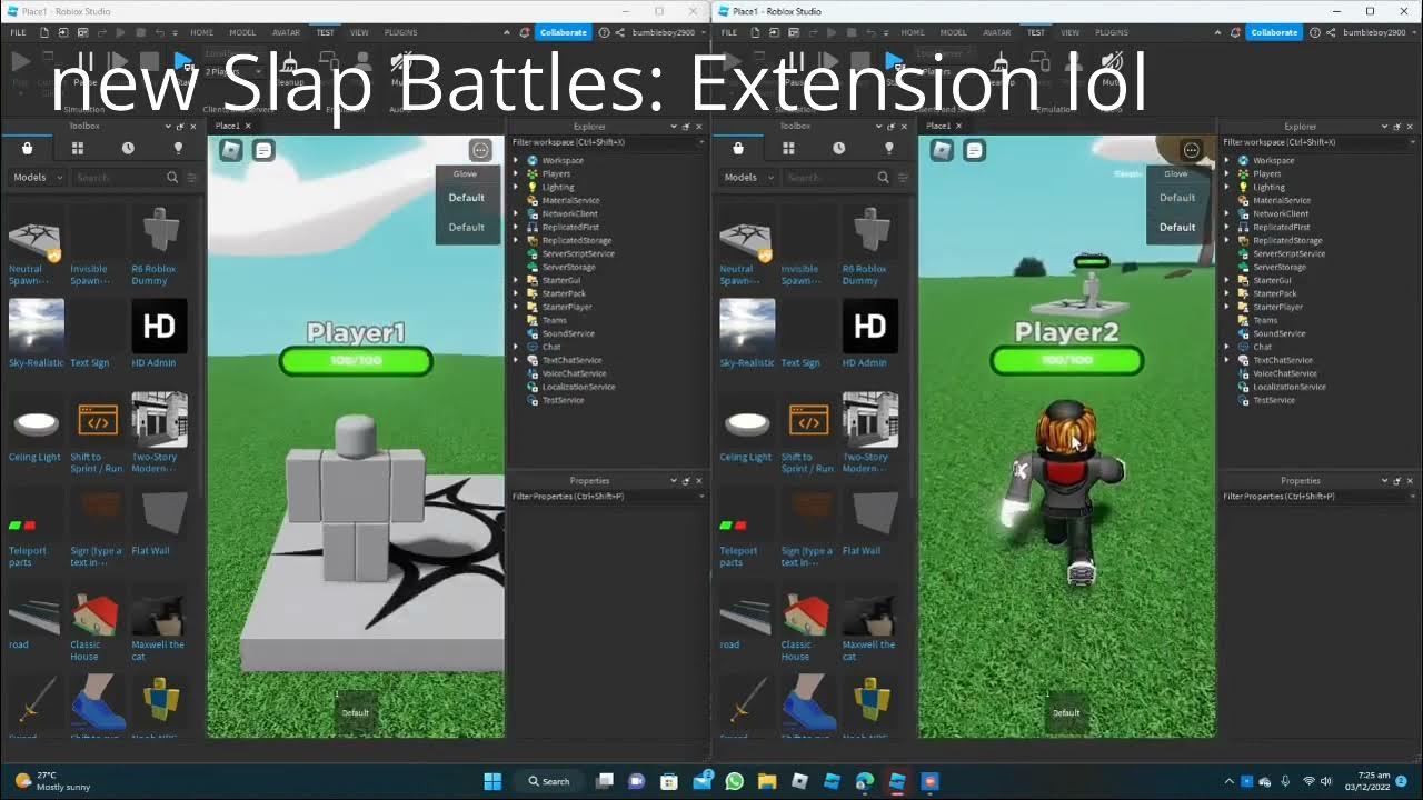 New Slap Battles: Extension - YouTube