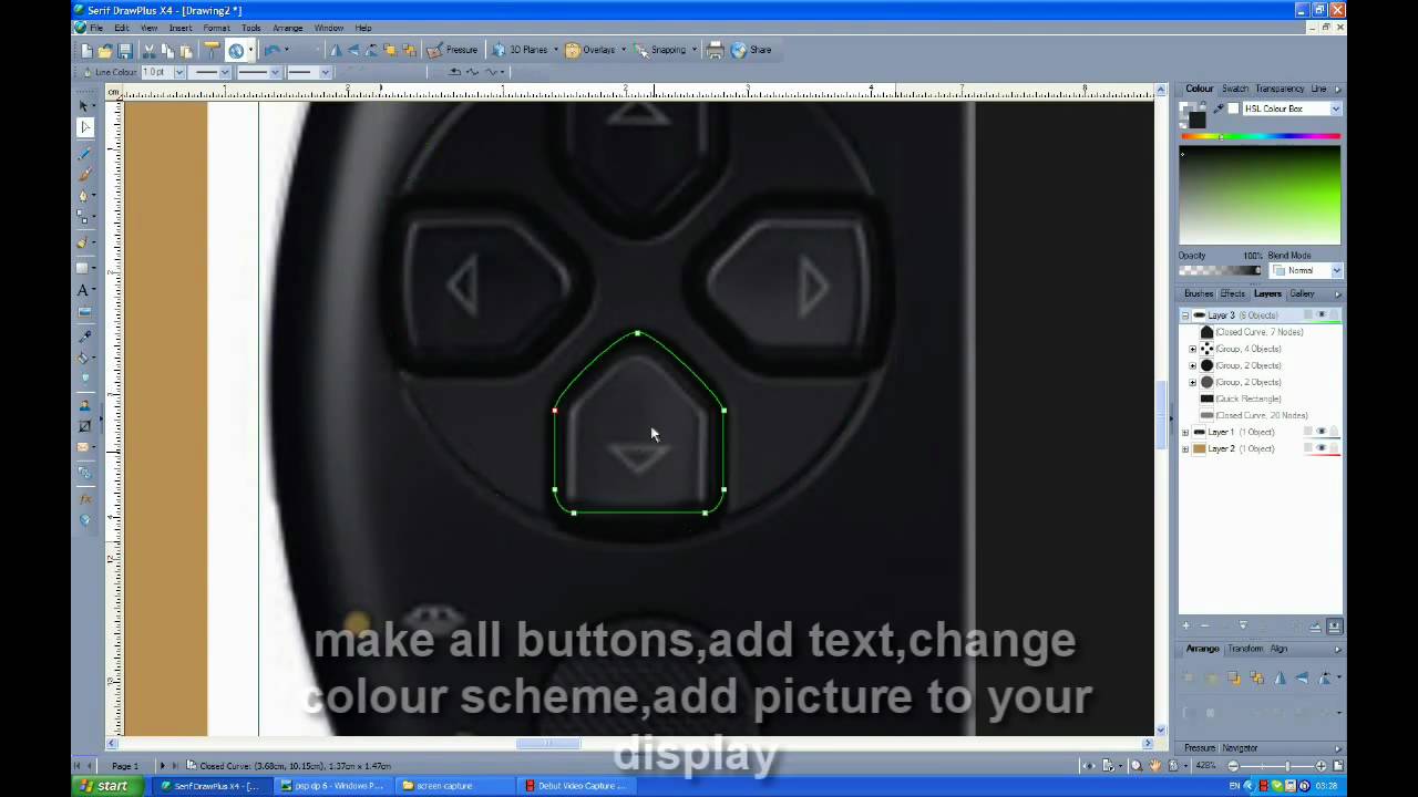 Making a PSP in DrawPlus X4 - YouTube