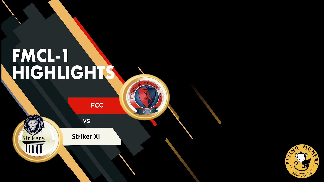 FMCL - HIGHLIGHTS - FCC Vs StrikersXI - 28Jun2020, GroupB - YouTube