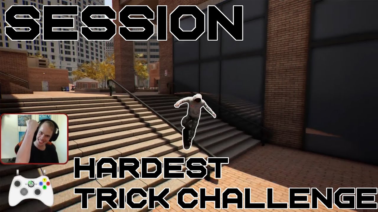 Hardest trick challenge! // Session 0.0.0.5 🛹 - YouTube