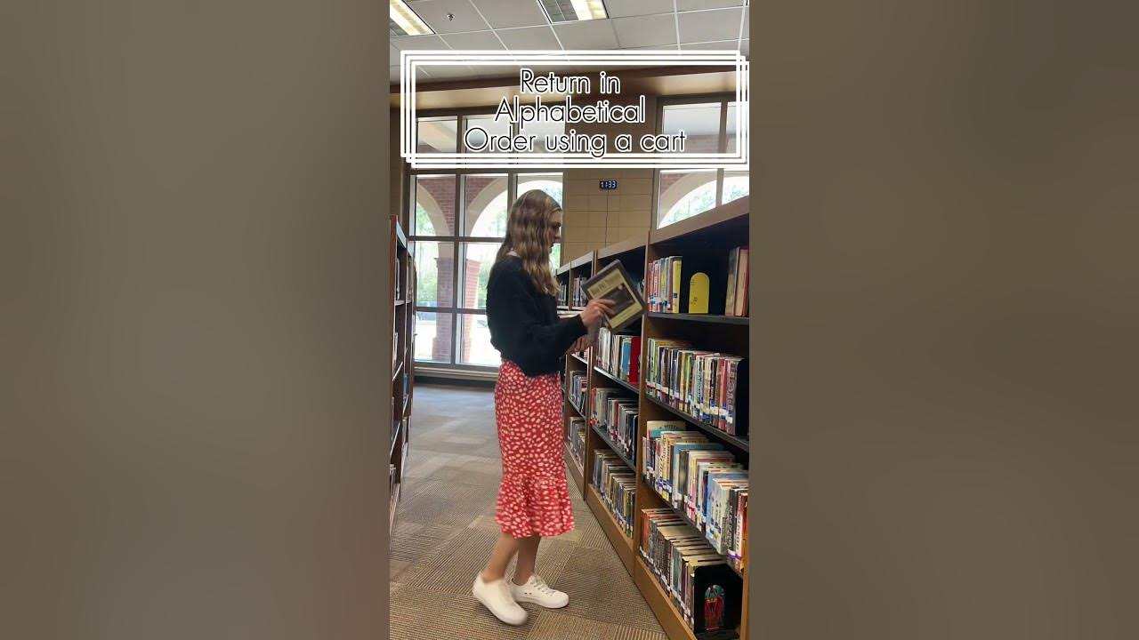 📚 The EASIEST Way to Shelve Library Books! 📚 - YouTube