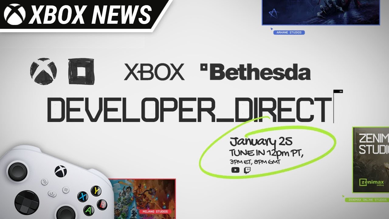 Мероприятие Developer Direct от Xbox и Bethesda пройдет 25 января ...