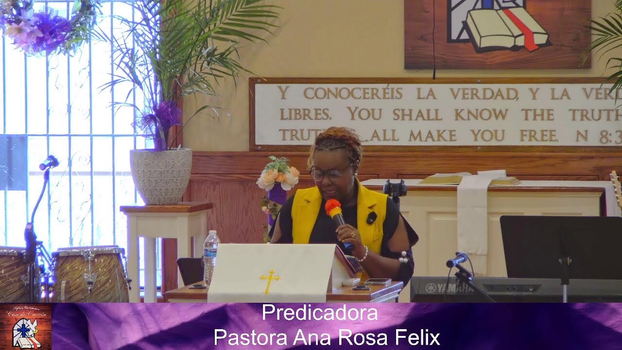 Predicadora Pastora ana Rosa Felix - YouTube