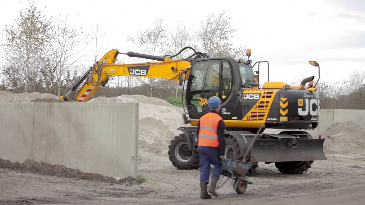 Orlaco Rear Side view camera system for Excavators - YouTube