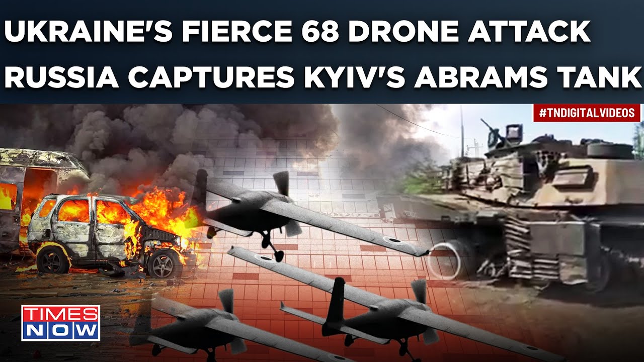 Russia Strikes Post Ukraine's Fierce 68 Drone Attack| Watch Putin's ...