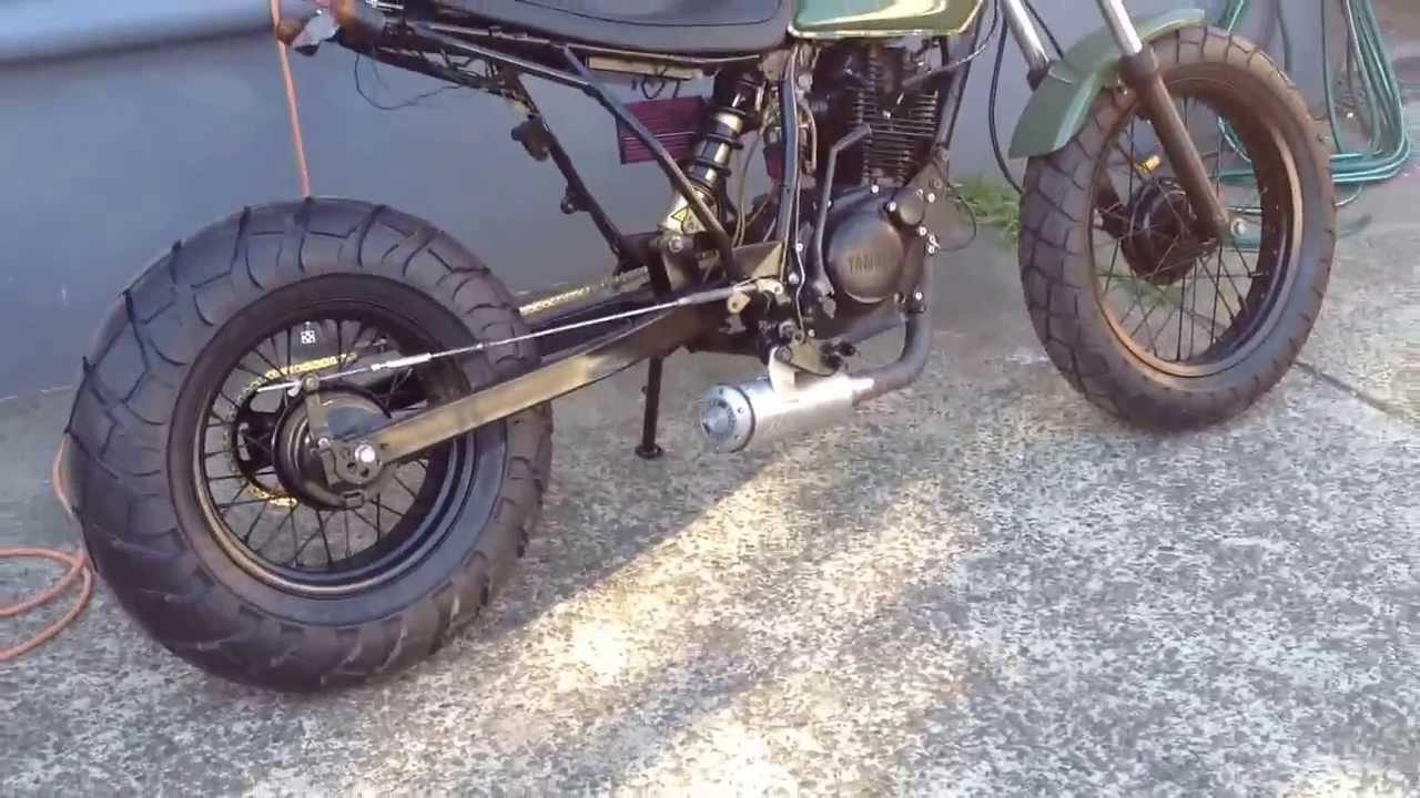 Custom TW200 First Start - YouTube