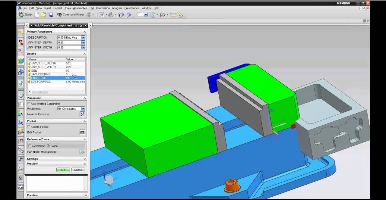 CUSTOMIZATION - Setup hardware and work-holding devices for your NX CAM ...