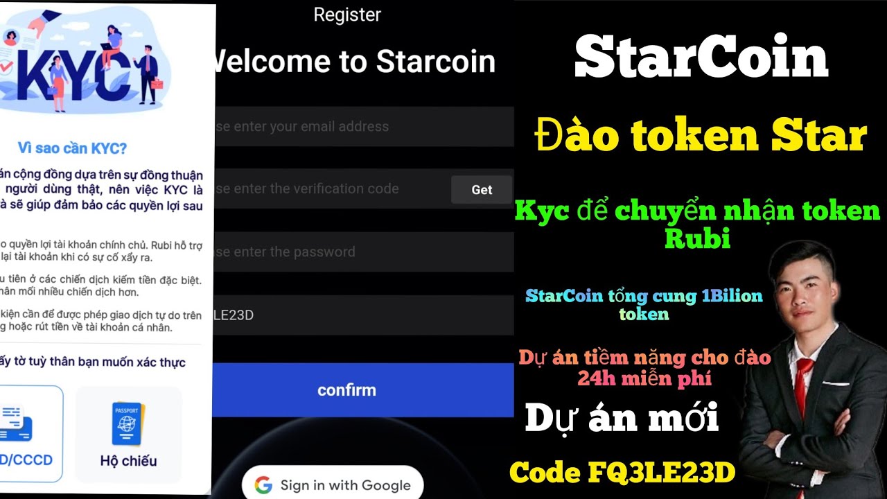 KYC & Chuyển Số Dư Token RUBI | Kèo Mới Đào Token STAR Từ App StarCoin | Tổng Cung Ít (tiềm năng ...