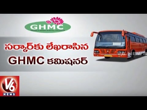 GHMC Letter To Telangana Govt Over City RTC Funding | Hyderabad | V6 ...