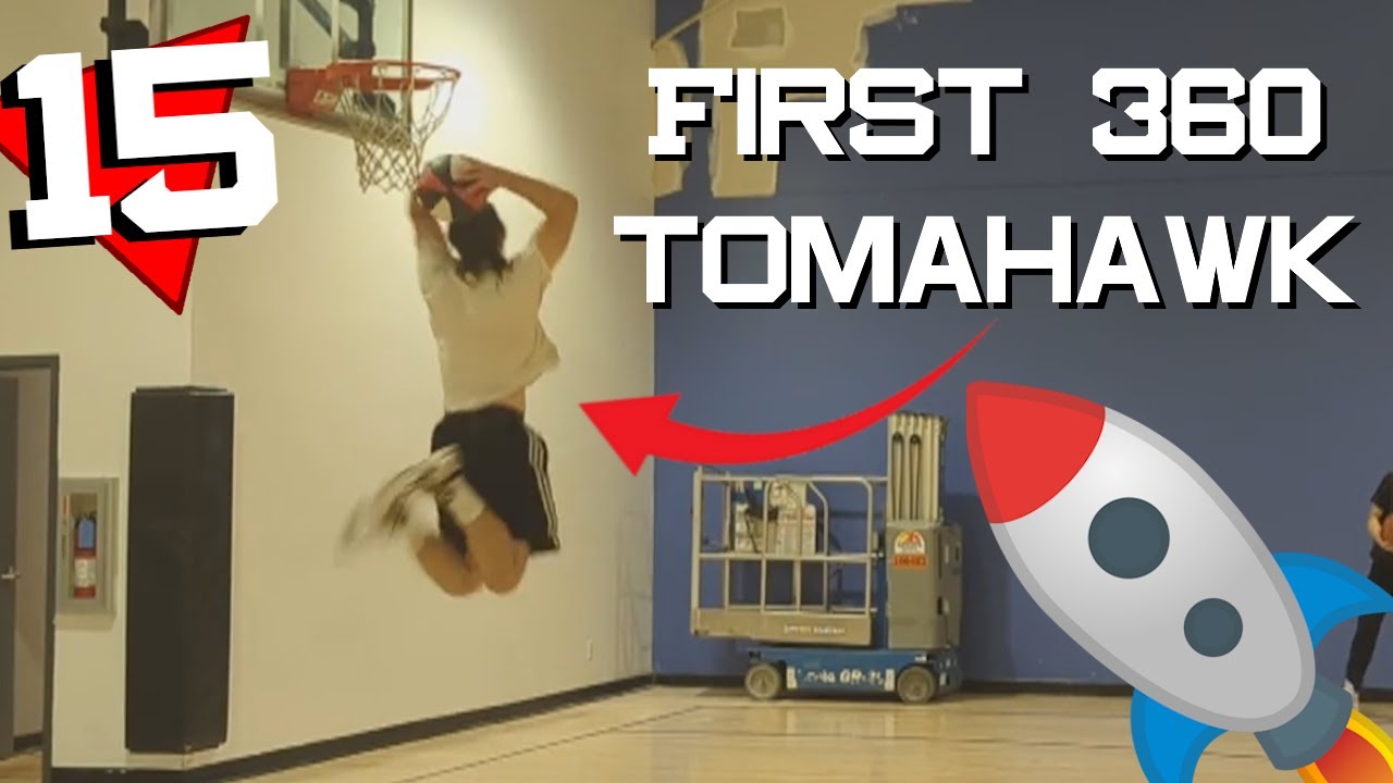 Dunk Vlog 15 - Dunking with the JumpX Mob - First 360 Tomahawk! - YouTube