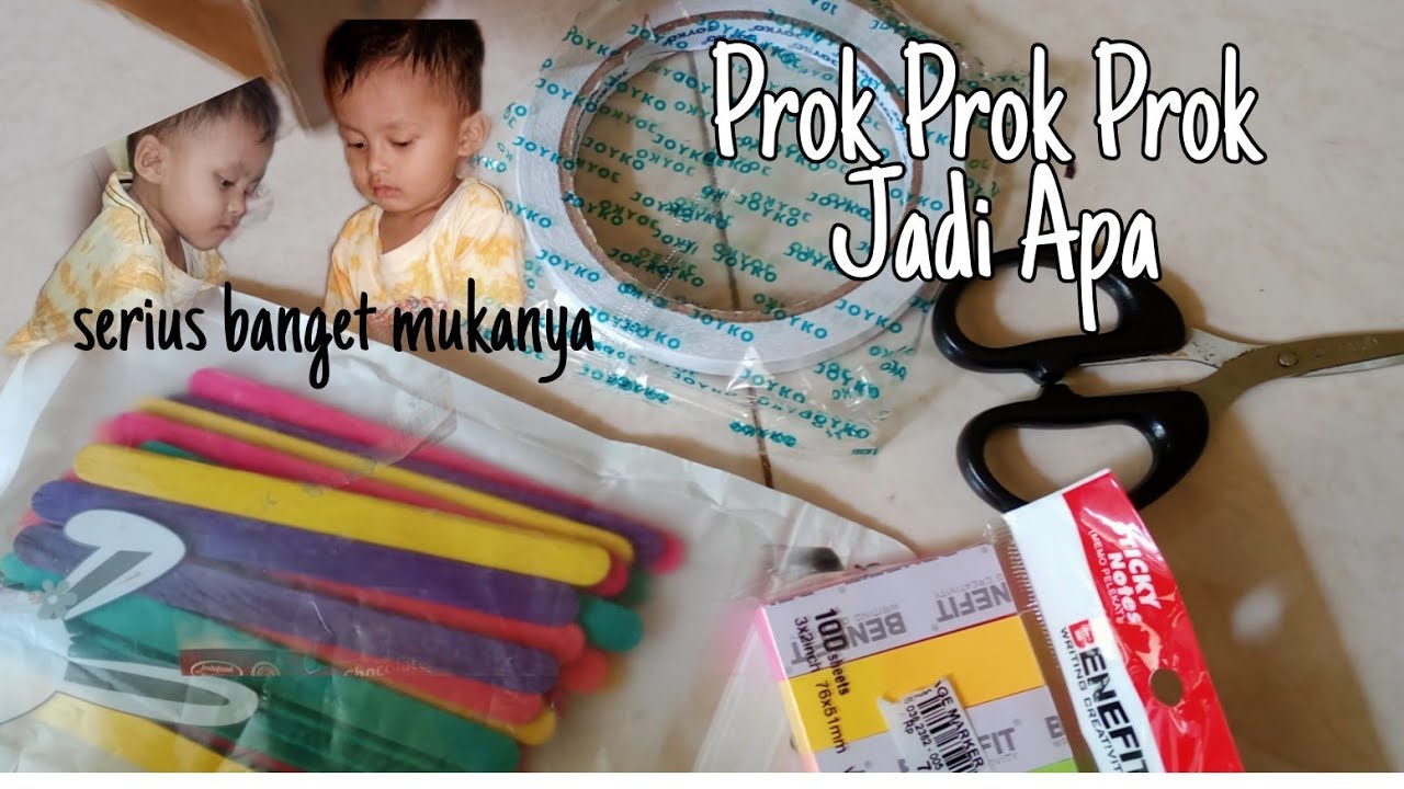 Prok Prok Prok Jadi Apa Ya | DIY Permainan Anak #idebermainanak - YouTube