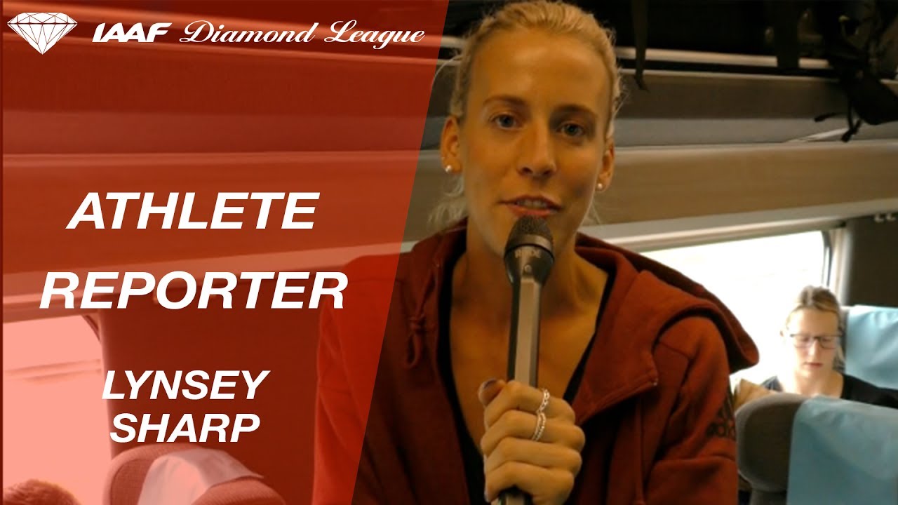 Athlete Reporter Stockholm 2017: Lynsey Sharp - YouTube