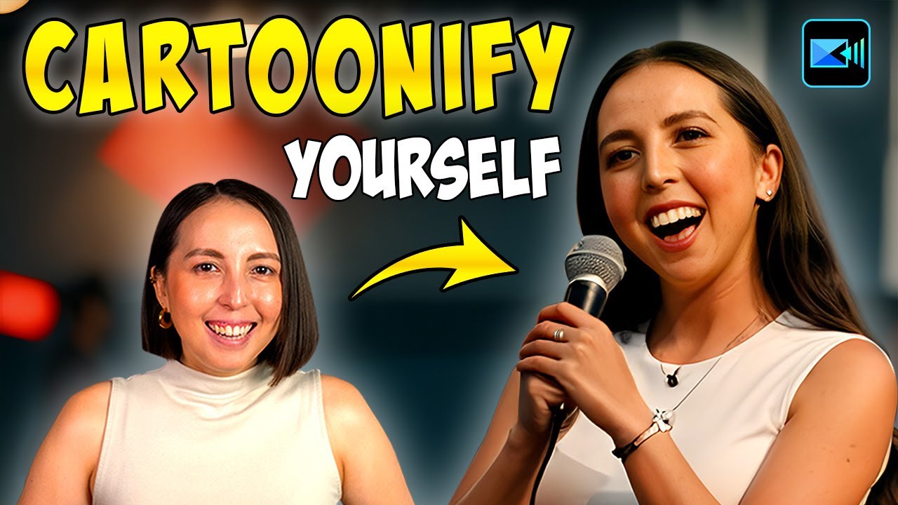 How to Cartoonify Yourself With AI | PowerDirector for PC - YouTube