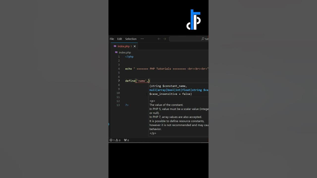 PHP Constants Made Easy & Quick Tutorial for Beginners in php | urdu/hindi | #phptutorial # ...