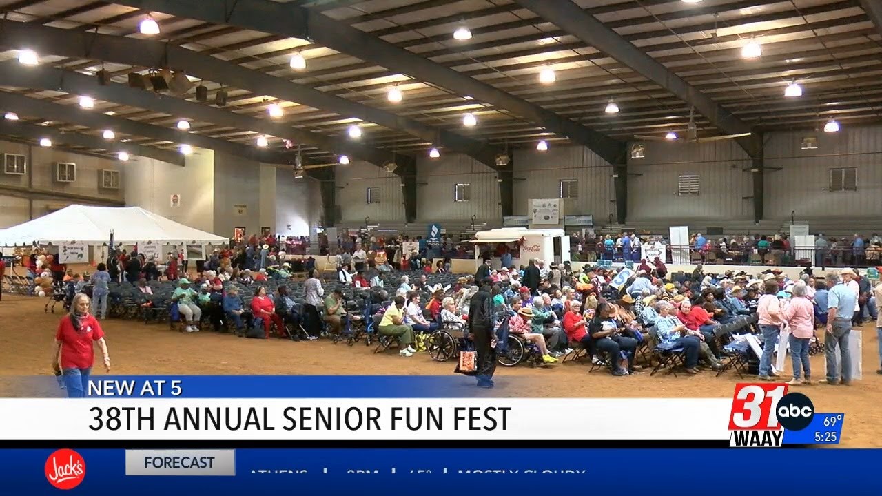 38th Senior Fun Fest kicks-off in Huntsville - YouTube