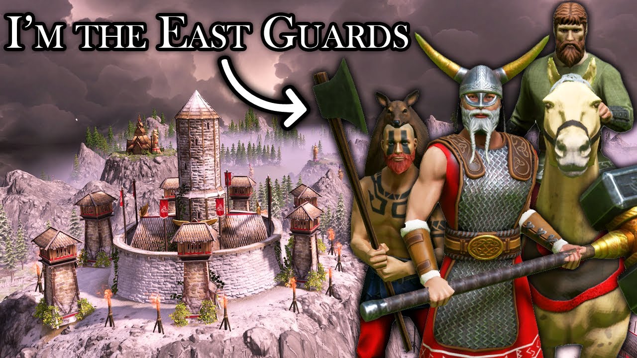 AOM Retold "Odin's Tower" but I Play as the East Guards - YouTube